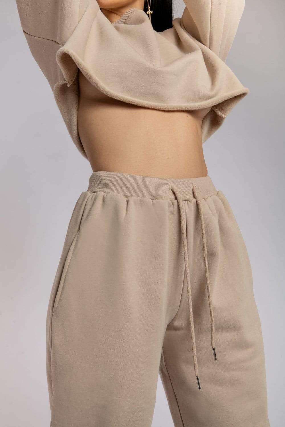 Oversized Jogger Bottoms - Fawn – CXIX